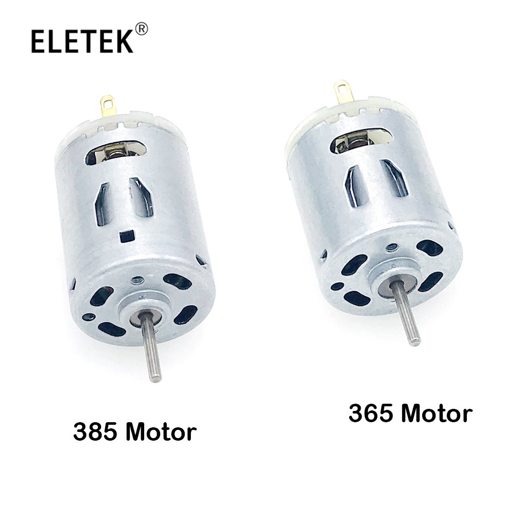 365 / 385 Motor Large Torque DC 12V 11600RPM/10000RPM High Speed Motor ...