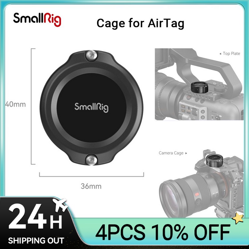 SmallRig Cage for AirTag Universal Way to Mount AirTag On The Camera To ...