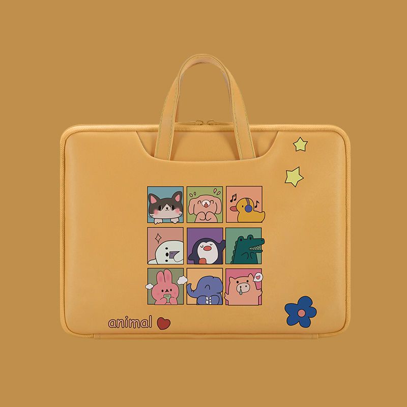 In Stock Laptop Bag with Handle for Notebook Air Macbook Cute Cartoon ...