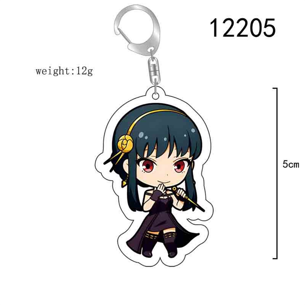 Japan Anime Spy X Family Keychain Cute Forger Anya Yor Loid Bond Barnes ...