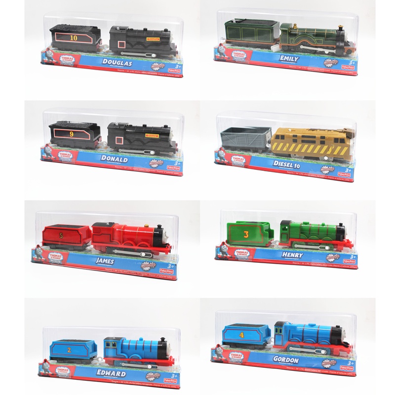 Thomas and Friends Electric Train Set Motorized Engine Gorden Edward ...