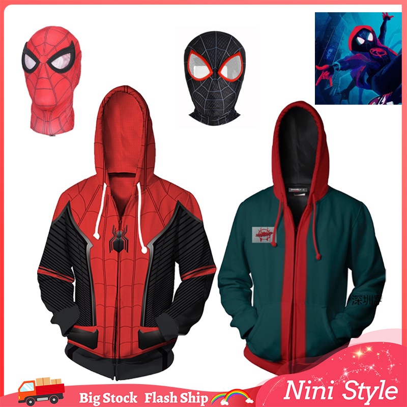 Spiderman Costume For Men Spider Man Jacket For Women Adult Spiderman ...