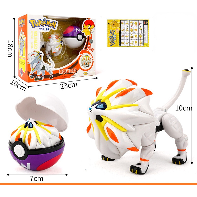 2023 New Genuine Pokeball Pokemon Box Set Anime Action Figure Model ...