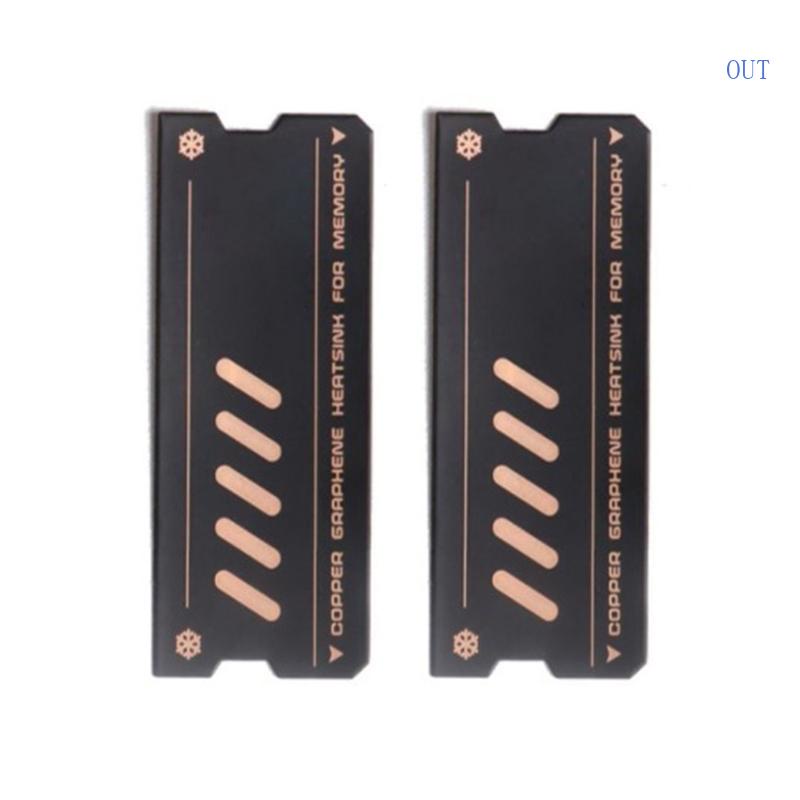 OUT Copper Graphene Heat Sink Heatsink Cooling Sticker for Laptop for ...