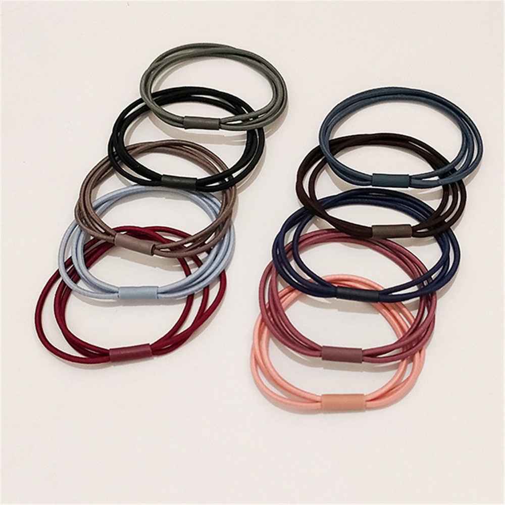 YOUJ Messy Curly Meatball Hair Bun Wig Elastic Band Scrunchies Ponytail ...