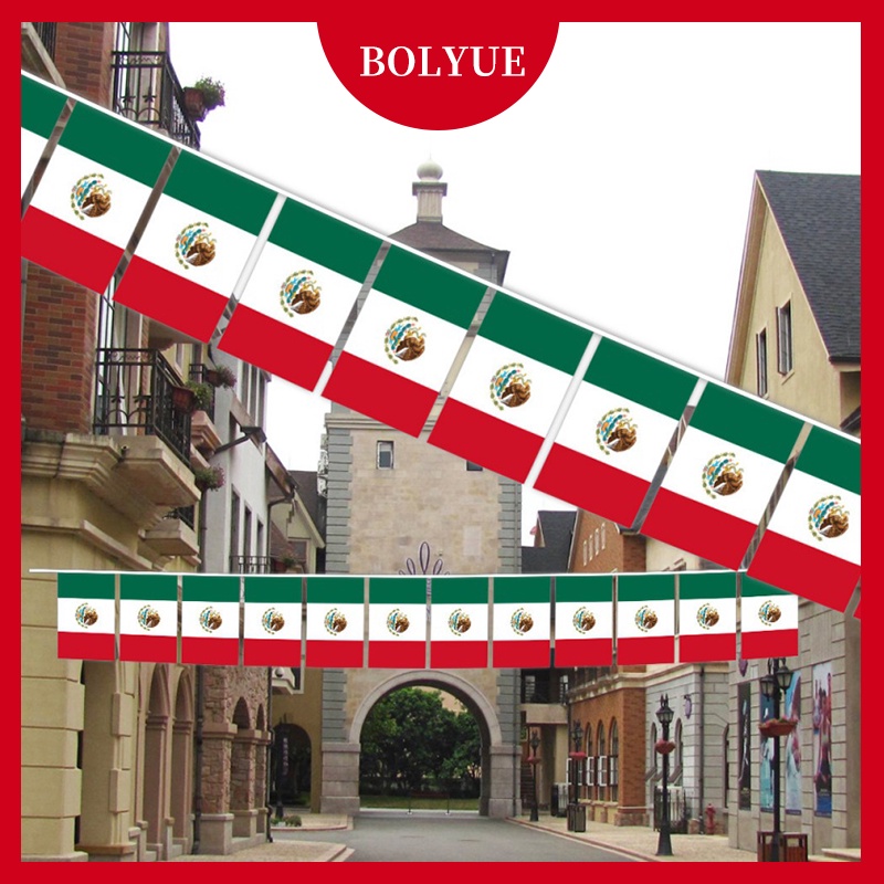 Mexican String Flags World Flags National Day Decoration Flags | Shopee ...