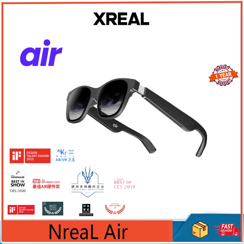 Xreal Nreal Air Smart AR Glasses Portable Large Screen Viewing Large ...