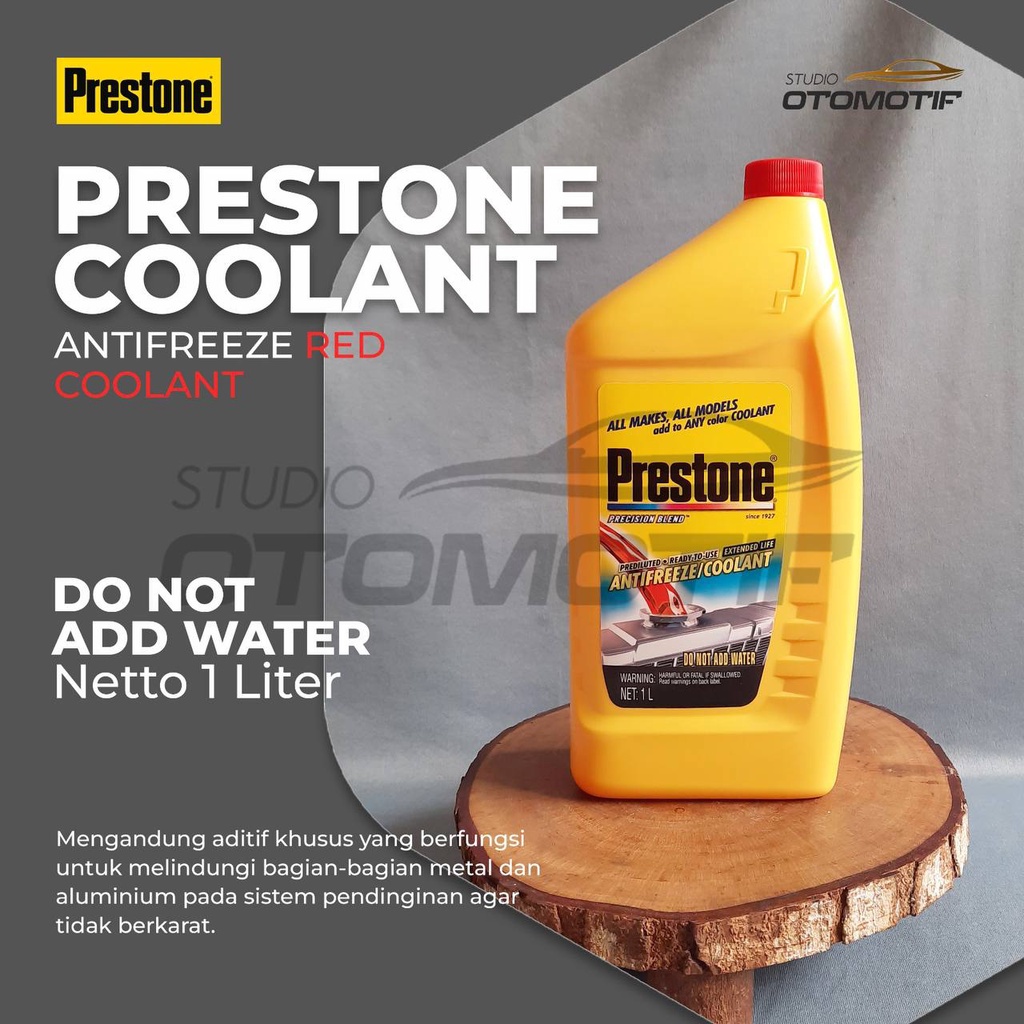 Prestone RADIATOR COOLANT RED ANTIFREEZE 1L AIR RADIATOR | Shopee ...