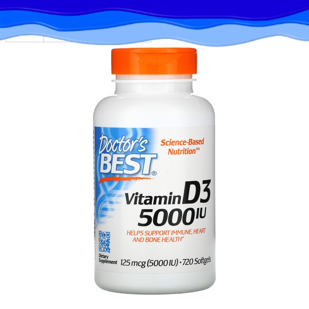 Doctor's Best, Vitamin D3, 125 mcg (5000 IU) | Shopee Philippines