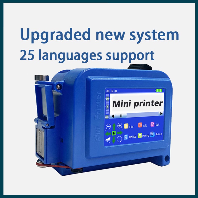 Mini hand-held inkjet printer Small portable inkjet printer Production ...