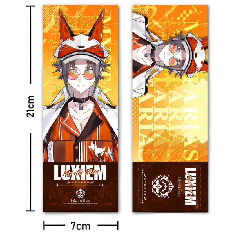 2023 Anime Luxiem Cards VTuber Vox Akuma Mysta Rias Cards Kids Toys ...