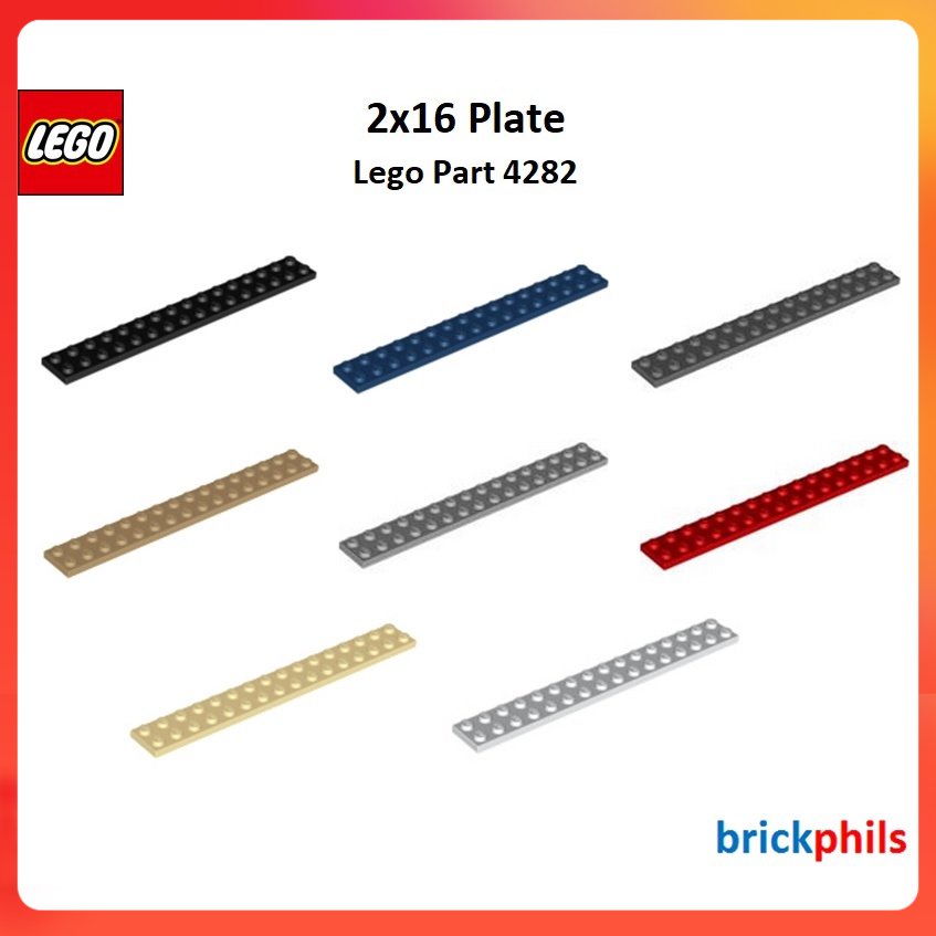 Lego Part 4282 2x16 Plate | Shopee Philippines