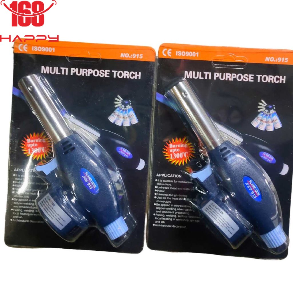 COD Blowing propane gas pipeline flame gun for camping outdoor BBQ ...