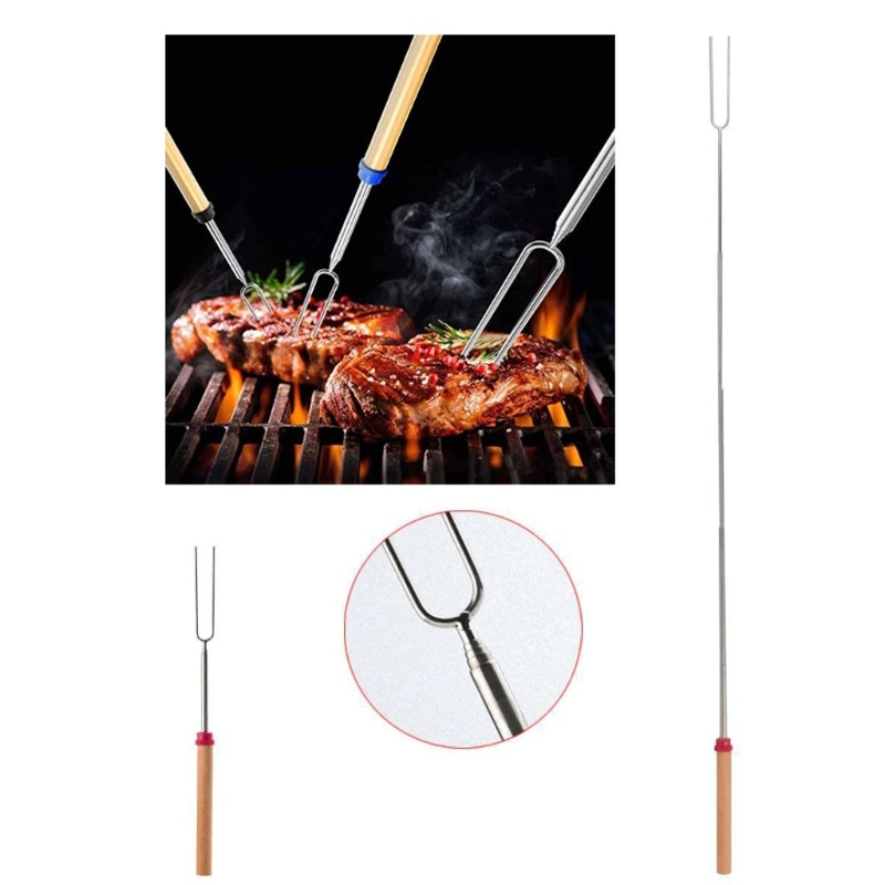 goodxyz1 4pcs Marshmallows Roasting Stick with Handle Extendable ...