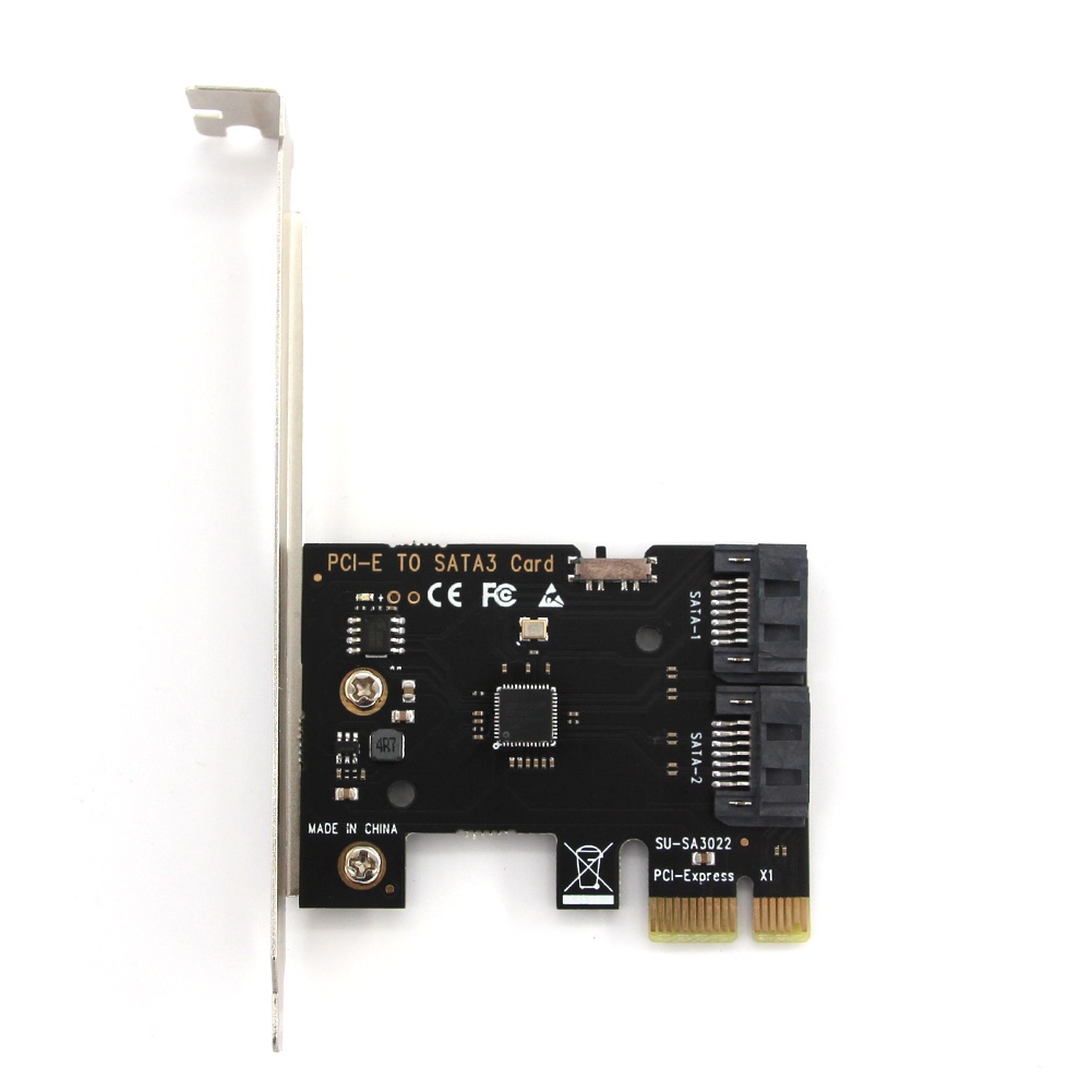 PCI-E to SATA 3.0 Internal 6Gbps Ports Disk Expansion Card | Shopee ...