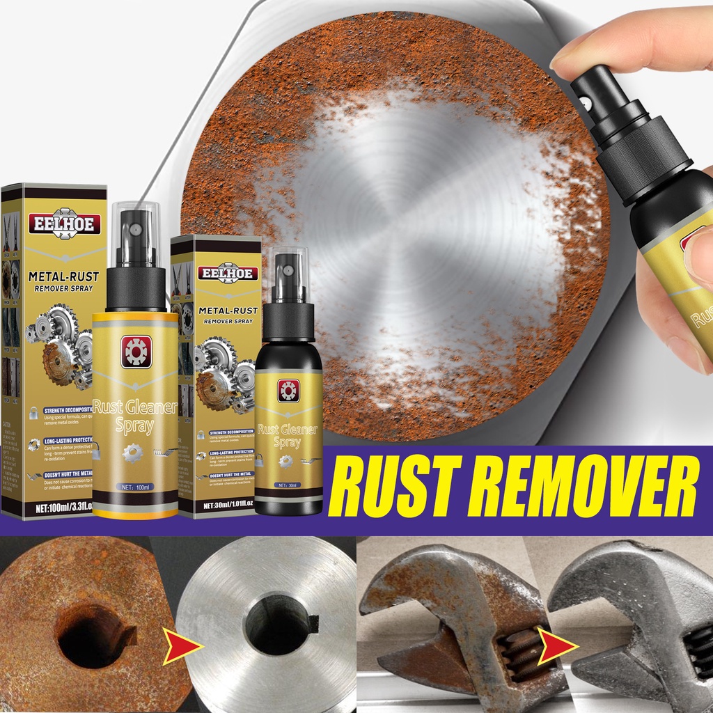 Rust Cleaner Rust Remover Spray Derusting Spray Car Maintenance ...