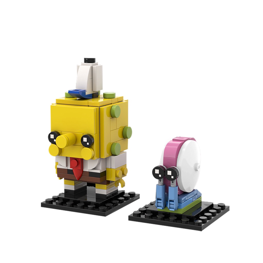 MOC-38051 Spongebob & Gary Brickheadz Cartoon Characters Brickheadz and ...