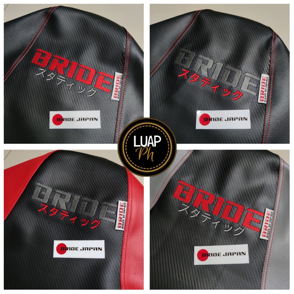 BRIDE with Tahe JDM Concept Japan Motorcycle Seat Cover | Shopee ...