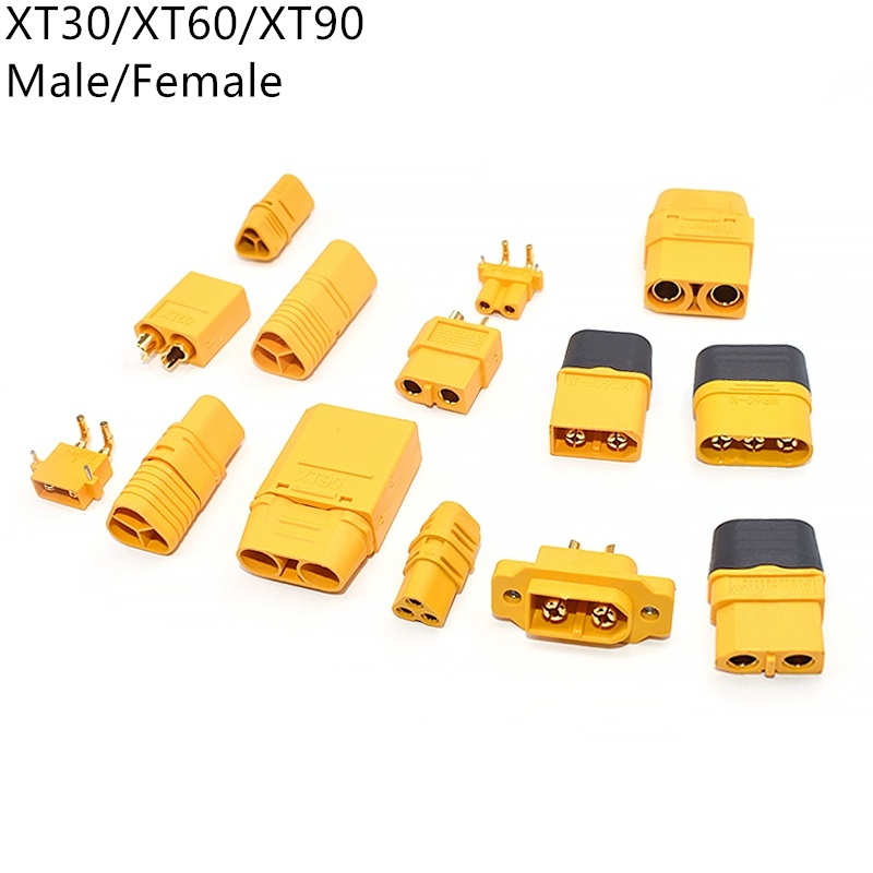 XT60H-F Aircraft Model XT90S Connectors XT30U High Current Male Female ...