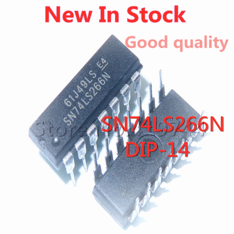 5PCS/LOT 74LS266 SN74LS266N DIP-14 Logic gate and inverter XNOR In Stock NEW original ICnew ...
