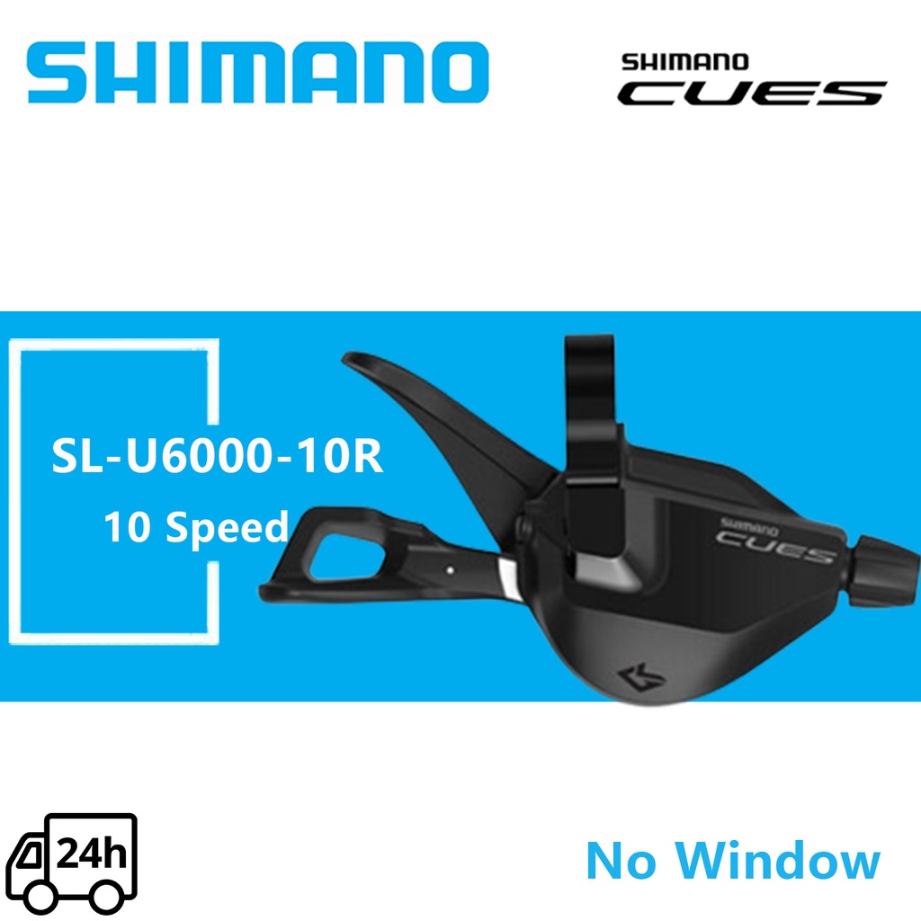 Shimano Cues U6000 1X10 Speed Groupset U6000-10R Right Shifter Lever RD-U6000 MTB Bike Parts ...