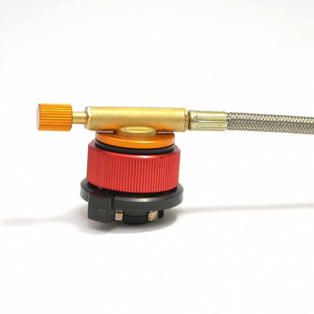 Gas Adapter For Long Gas Tank Adapter Butane Canister Fuel Gas Metal ...