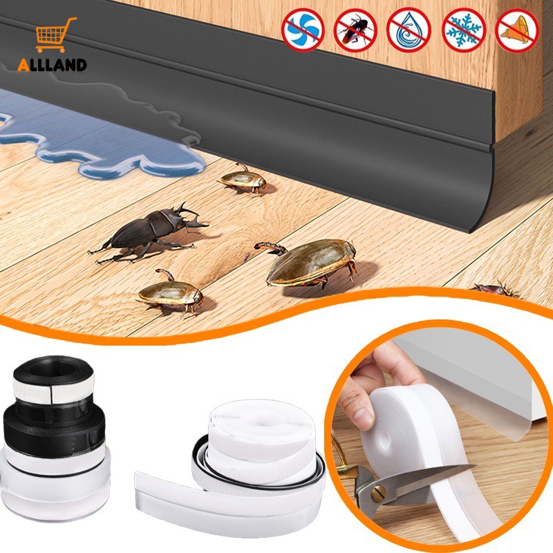 Self Adhesive Door Sill Seal Strip/ Soundproofing Window Silicone Seal ...