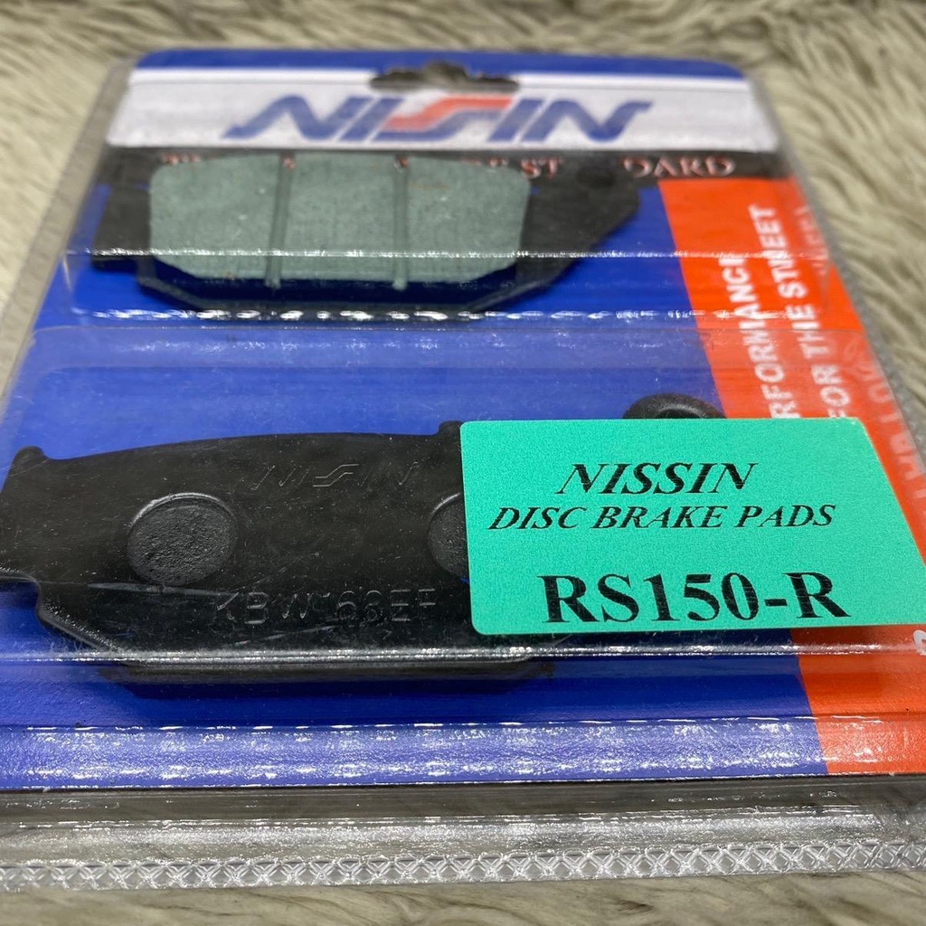 NISSIN DISC BRAKE PAD RS-150 （quality upgrade） | Shopee Philippines