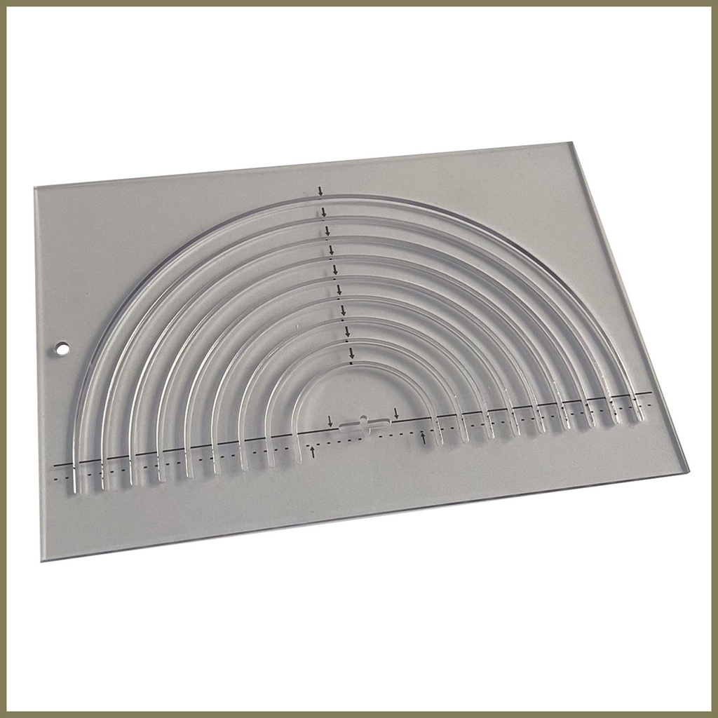 Quilting Templates Circle Cutter Ruler DIY Circle Quilting Cutting ...