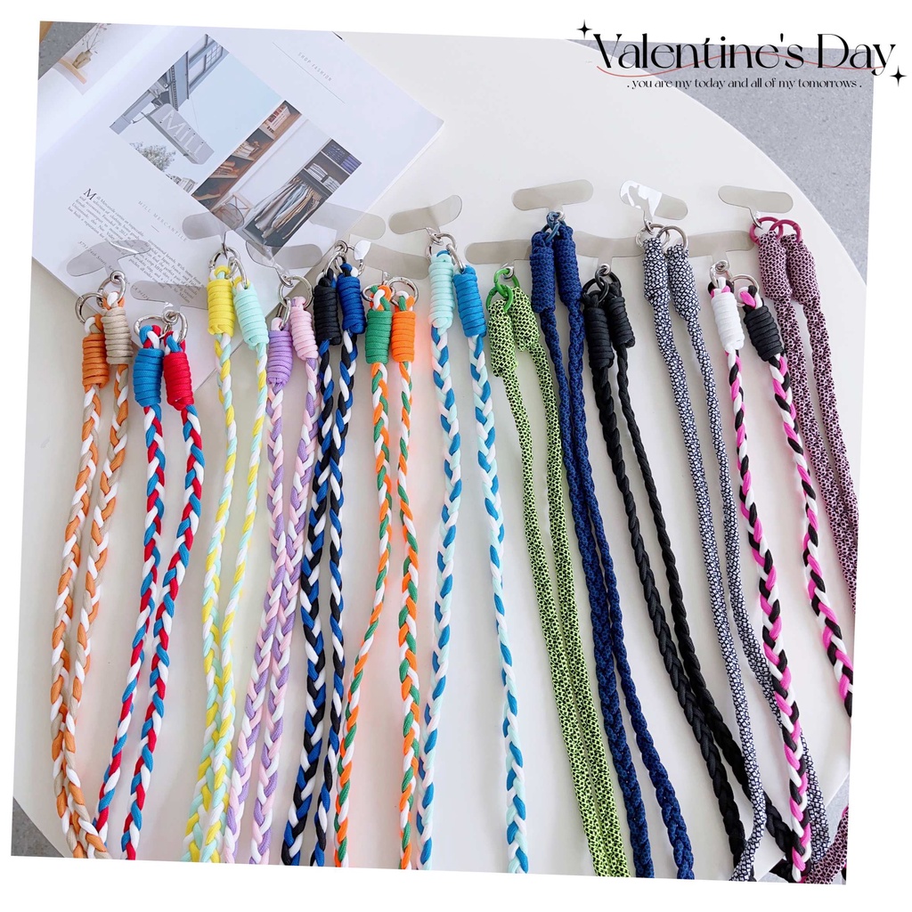 Universal Phone Lanyard Nylon Sports Strap Neck Rope Mobile Phone Strap ...