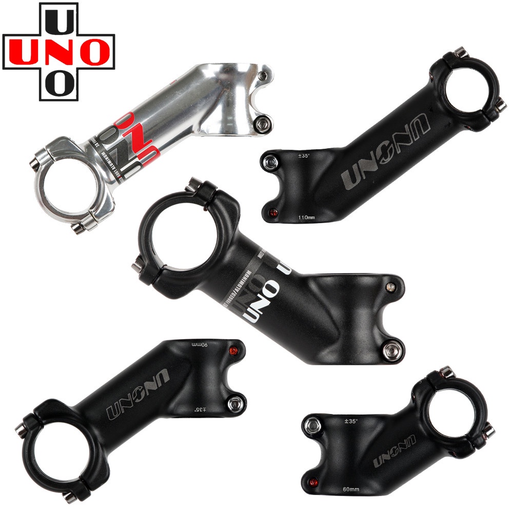 UNO Bike Stem Riser Aluminum Alloy Bicycle Handlebar Stems MTB Stem 35 ...