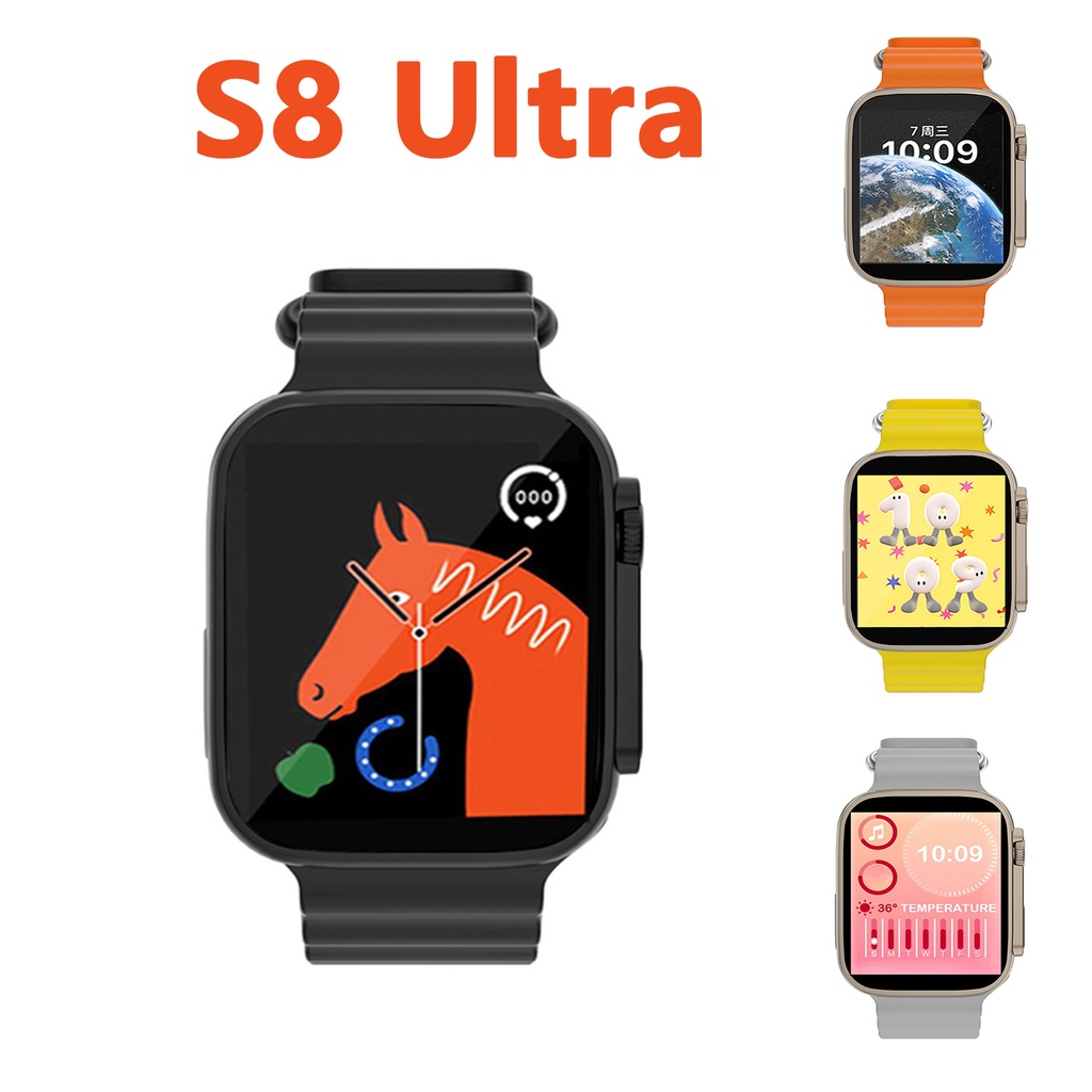 New Smartwatch S8 Ultra Men Women Bluetooth Call Fitness Health ...