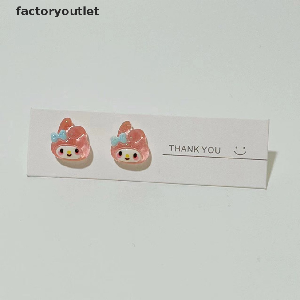 FCPH Sanrio Earrings Kuromi Cinnamoroll My Melody Pompompurin Plastic ...