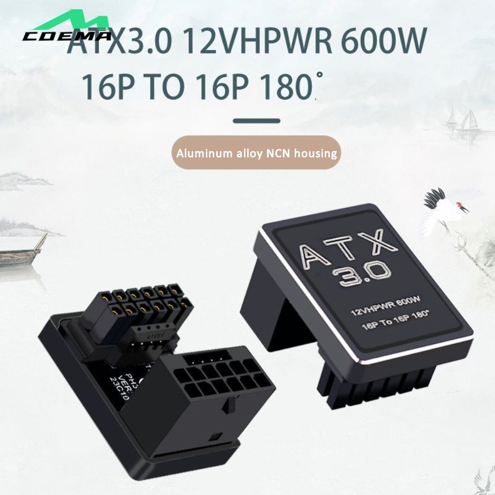 Pcie 5.0 Graphics Card Atx3.0 12 Vhpwr 16p Power Steering Connector ...