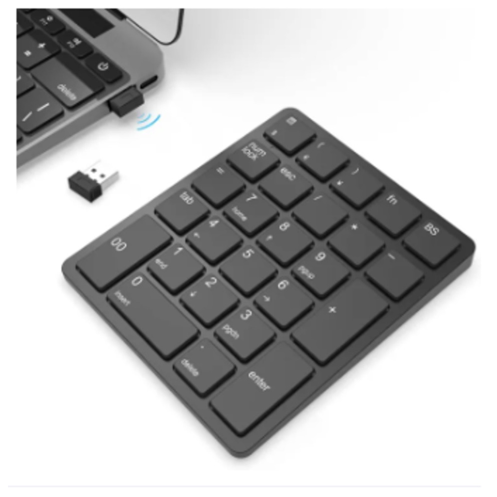 Jomaa Wireless Number Pads 26 Keys Portable Numeric Keypad 2 4 Ghz