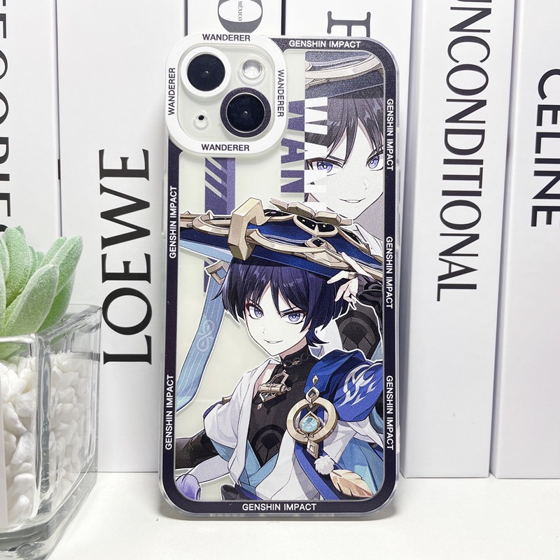 Genshin Impact Furina Wanderer Neuvillette Phone Case Compatible for ...