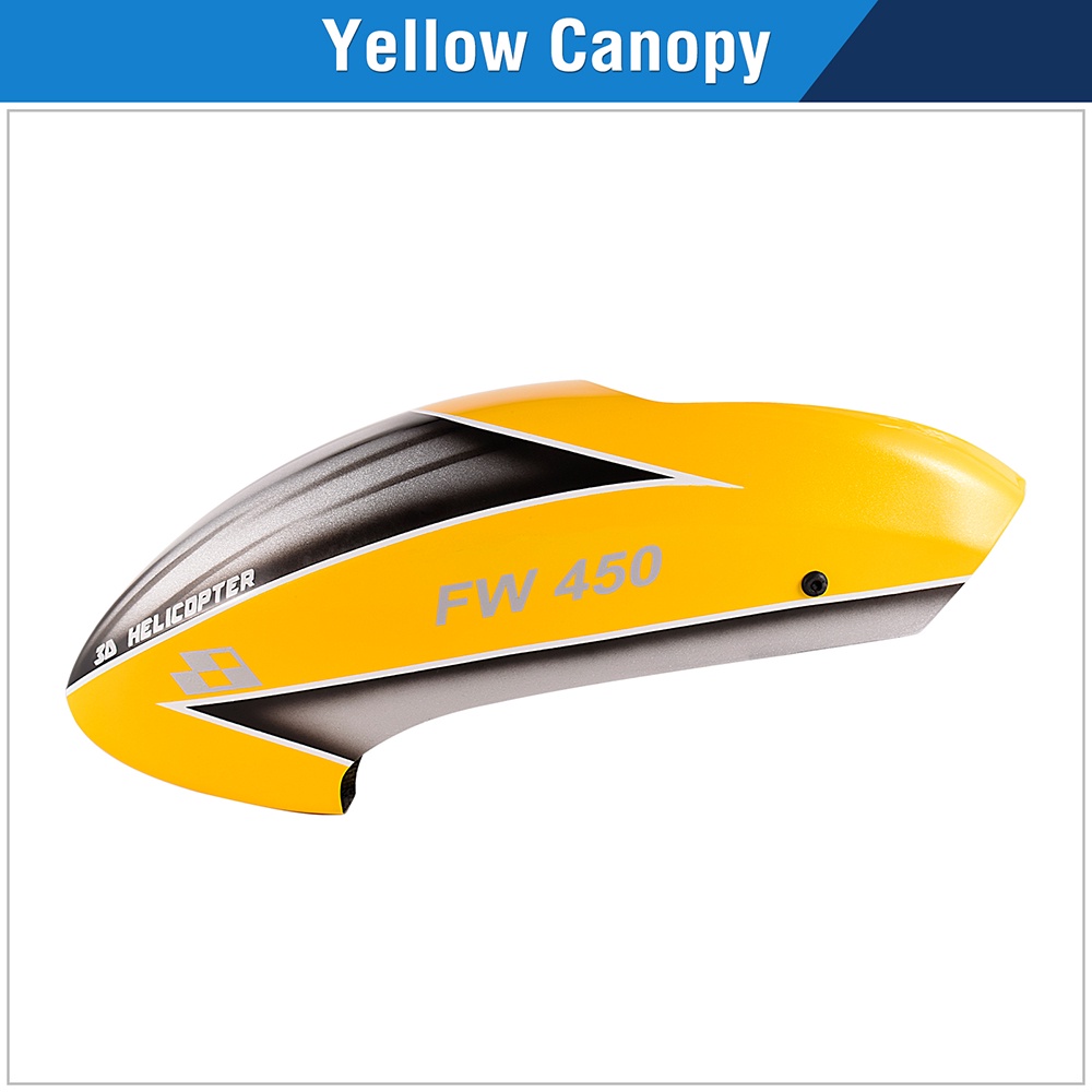 Fly Wing FW450 FW450L V2 Helicopter Canopy for Flywing FW450 FW450L V1 ...