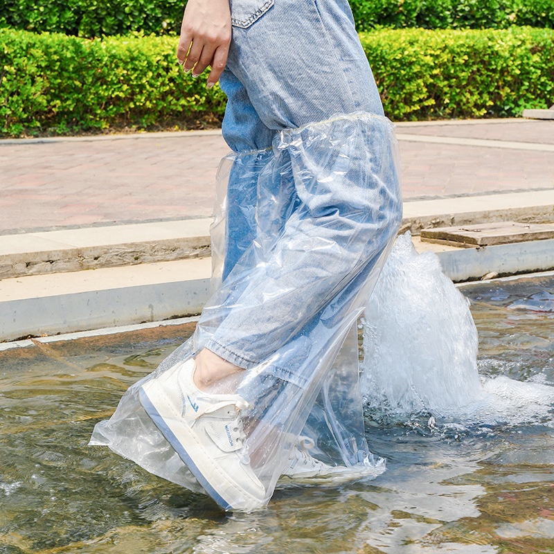 1Pcs Waterproof Rain Rainproof Foot Overshoes Disposable Raincoat ...