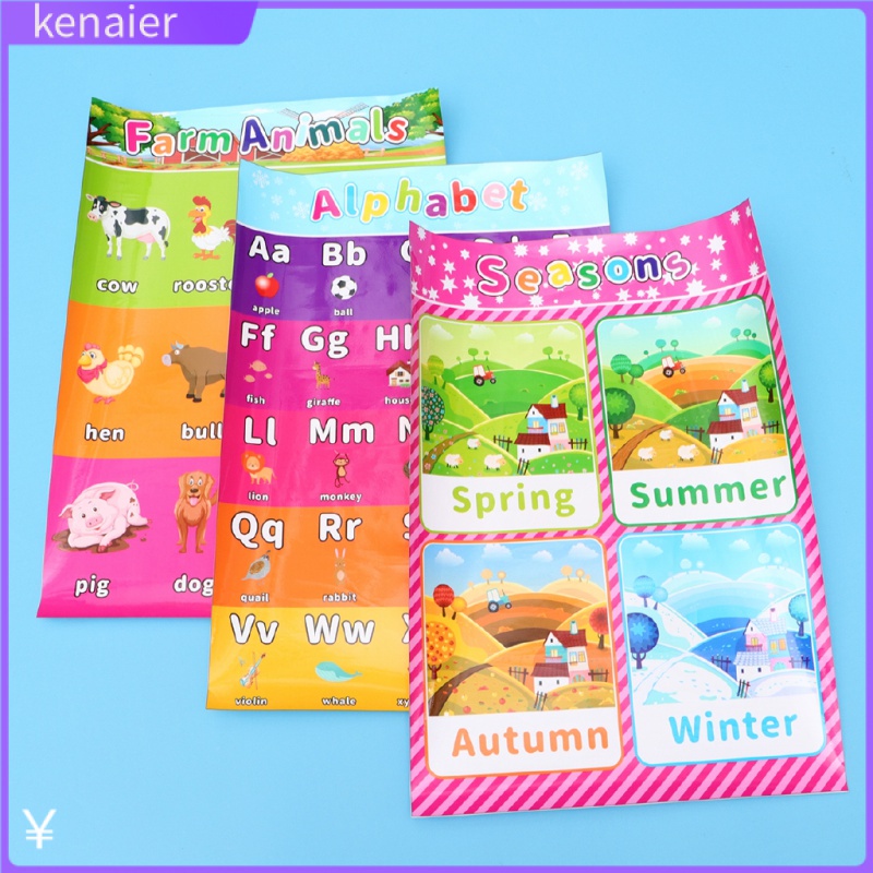 [READY STOCK] Teacher Alphabet Poster Toys for Children Kids ...