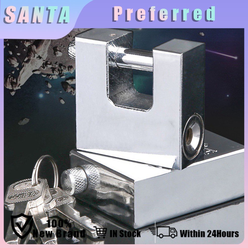 Anti-Theft Antirust Door Lock 60 MM/90MM Heavy Duty Padlock With 3 Keys ...