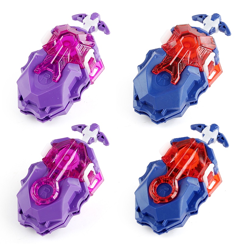 Purple/Blue Z Brand B-184 Custom Burst Beyblade A/B Styles LR Launcher ...