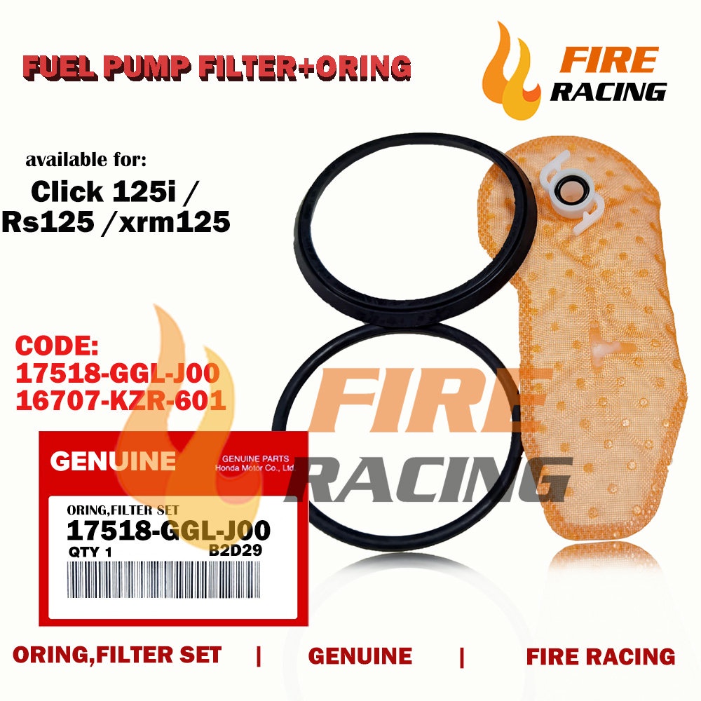 Filter+oring Set Fuel Pump Filter for Click 125i Rs125 Xrm125 Fi ...
