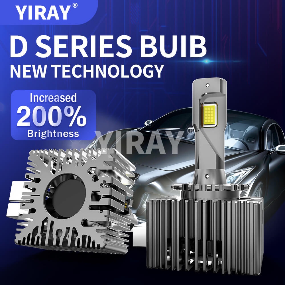 2PCS High Quality D Series LED Headlights CSP 150W 40000LM D1S D2S D3S D4S D5S High Power Non ...