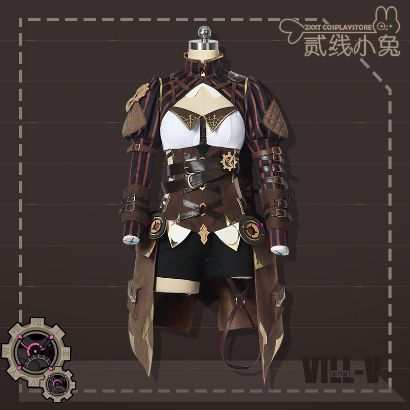 Honkai Impact 3 cos VILL-V cosplay Anime game clothing set for women ...