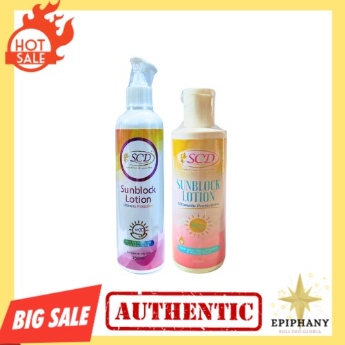 SCD Sunblock Lotion SPF 70 with Cooling Effect Ultimate Protection Aloe ...