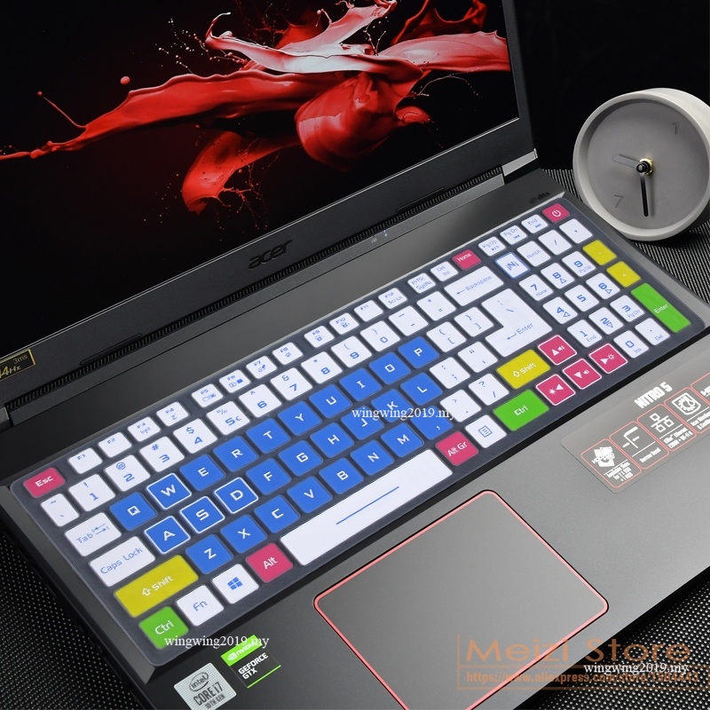 Laptop Keyboard Cover skin for Acer Predator Helios 300 2019 2020 PH315 ...