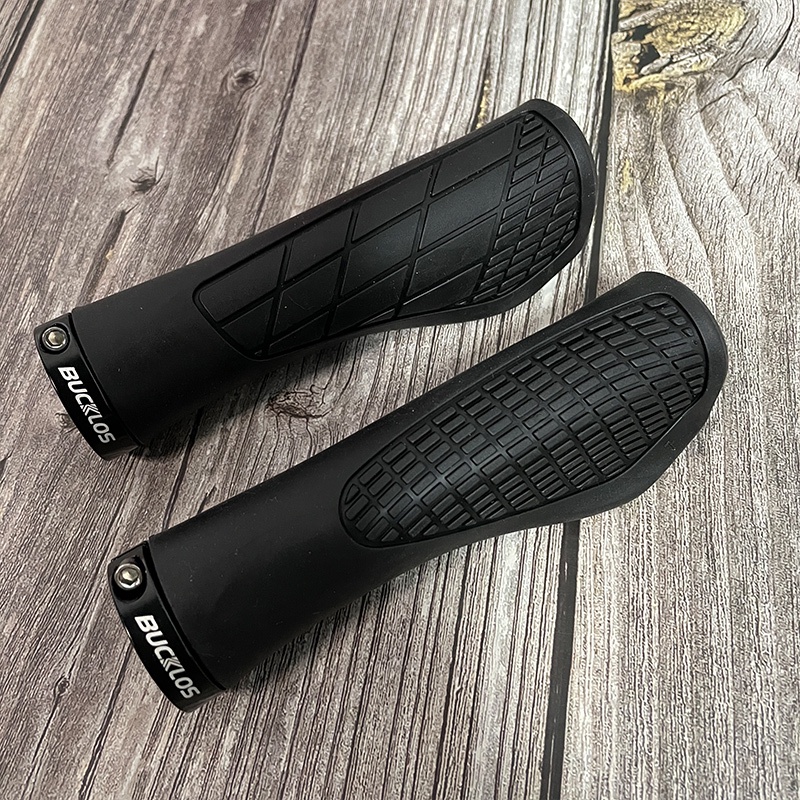 BUCKLOS MTB Handle Grip Ergonomic Bike Grips Handle Shock Absorption ...