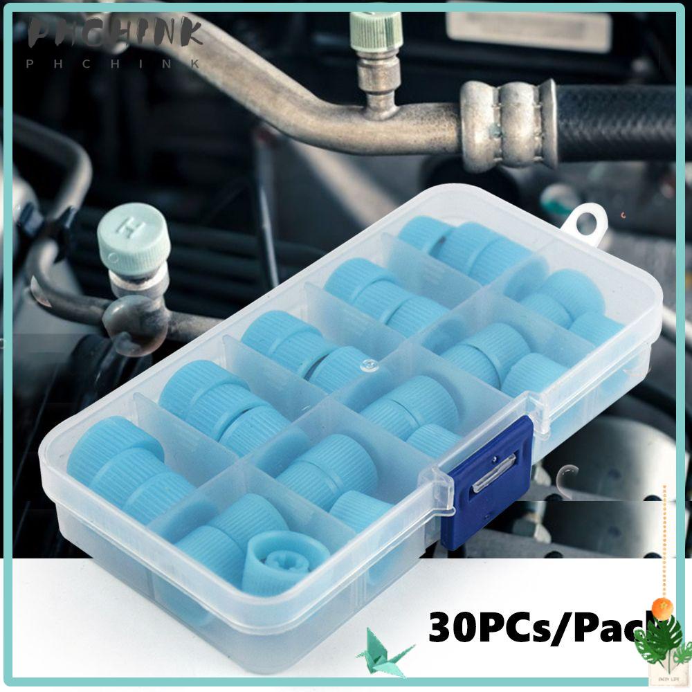 CHINK High Low Pressure Caps Air Conditioning Charging Valve Dust Cover ...