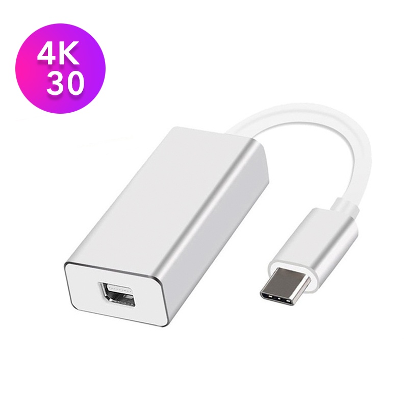 USB 3.1 Type C to Mini DP Thunderbolt 4Kx2K 10Gbps Mini Displayport ...