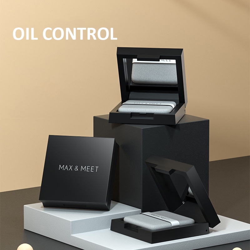 Protable Oil Control Paper Box Soft Face Powder Puff 24H Long Lasting ...